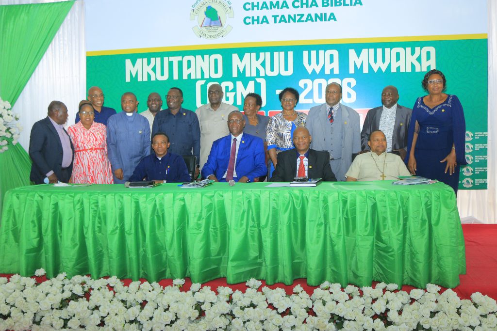 CHAMA CHA BIBLIA CHA TANZANIA CHASAMBAZA ZAIDI YA MAANDIKO 538,000 ...
